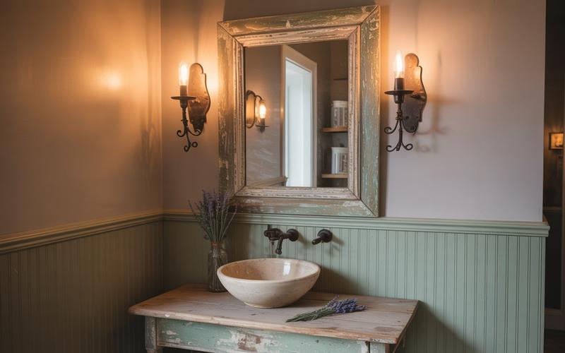 25 Farmhouse Powder Room Ideas to Create a Cozy, Rustic Retreat