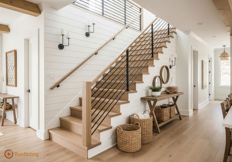 25+ Farmhouse Rustic Railing Ideas You’ll Love