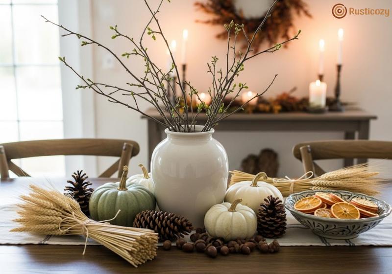 30+ Farmhouse Fall Table Decor Ideas for Cozy, Rustic Gatherings