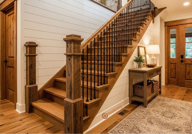 25+ Farmhouse Rustic Railing Ideas You’ll Love