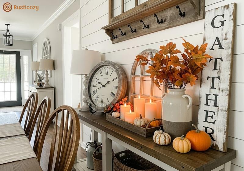 30+ Farmhouse Fall Table Decor Ideas for Cozy, Rustic Gatherings